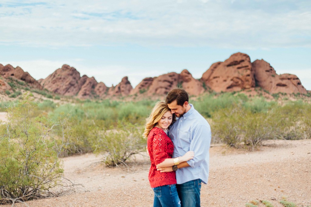 Katie + Jeff // Tempe Papago Park | Shelby Lea Photography