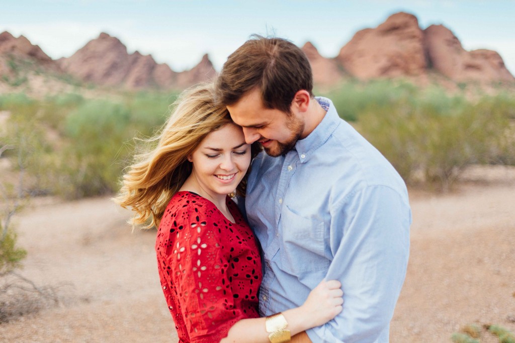 Katie + Jeff // Tempe Papago Park | Shelby Lea Photography