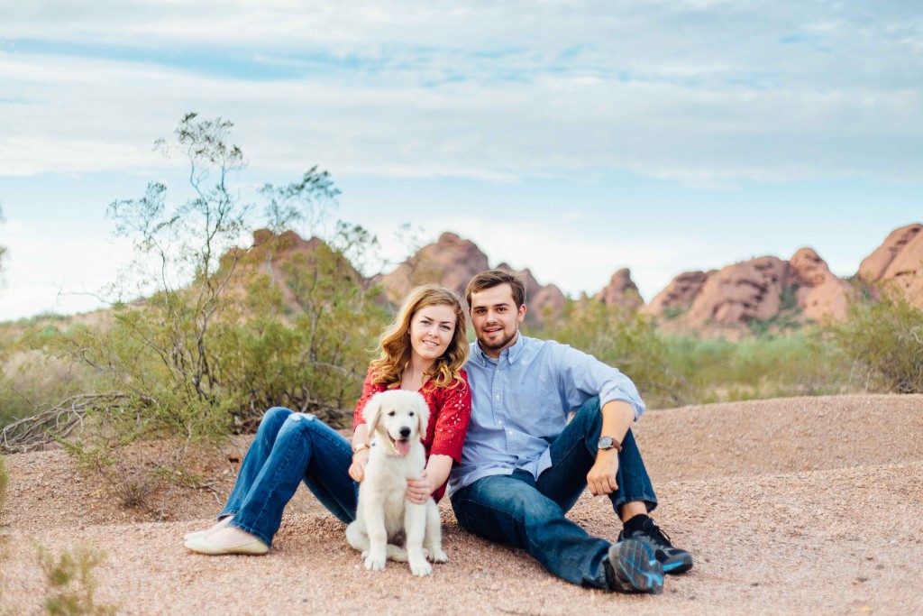 Katie + Jeff // Tempe Papago Park | Shelby Lea Photography