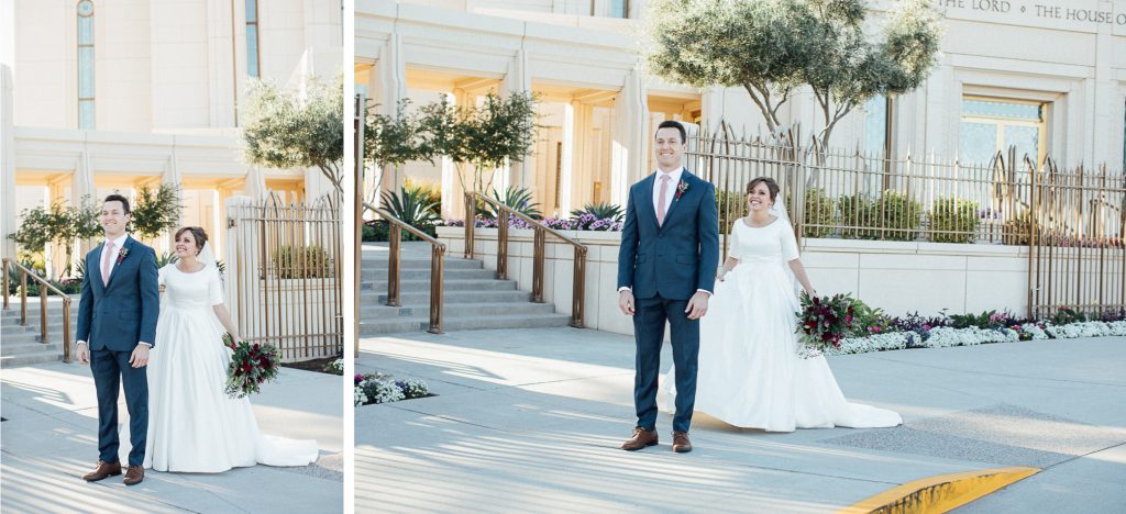 Genevieve + Zach // Gilbert Temple Wedding | Shelby Lea Photography