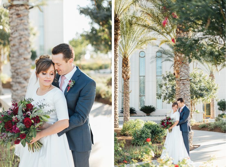 Genevieve + Zach // Gilbert Temple Wedding | Shelby Lea Photography