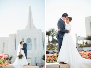 Genevieve + Zach // Gilbert Temple Wedding | Shelby Lea Photography
