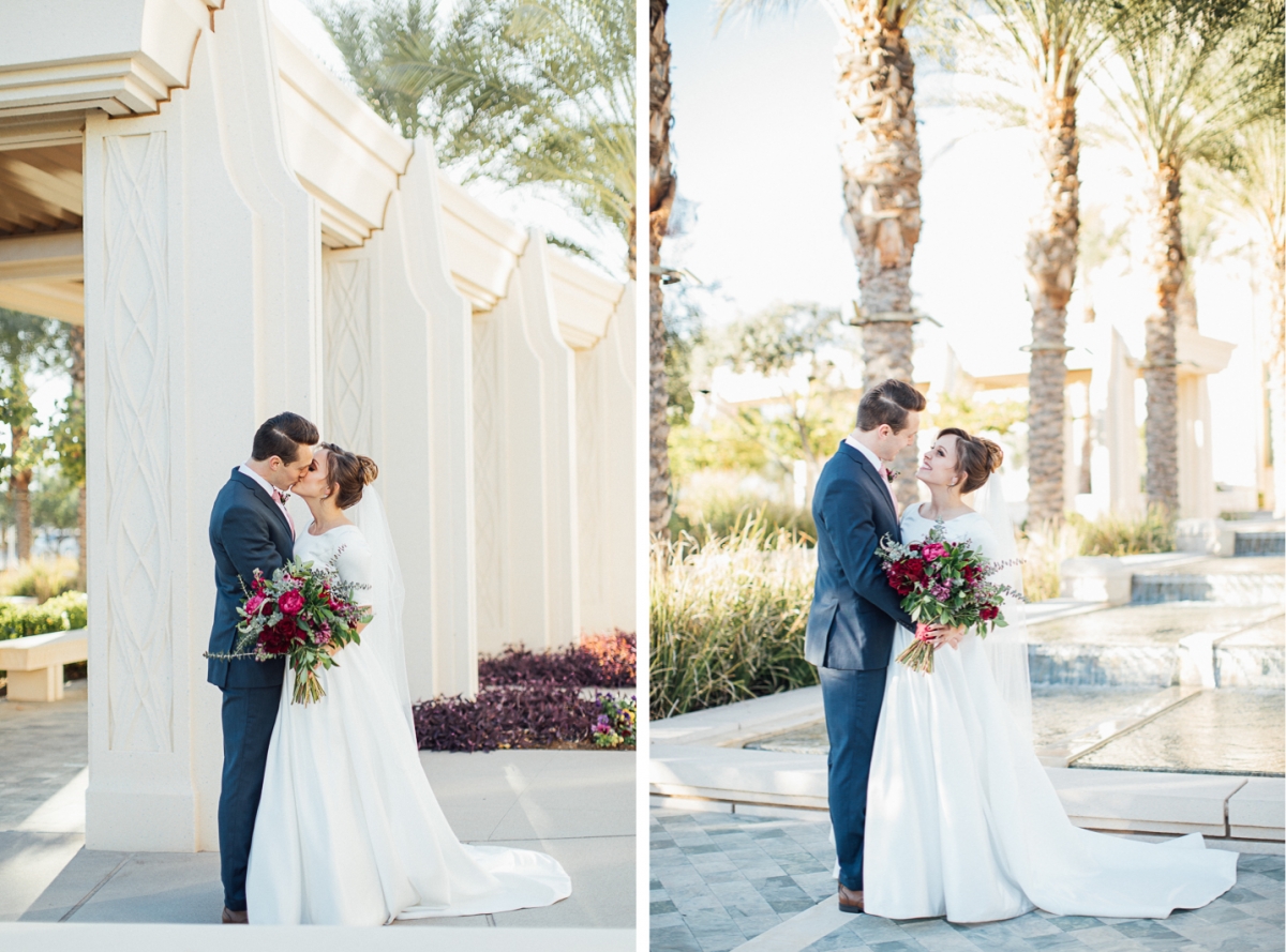Genevieve + Zach // Gilbert Temple Wedding » Shelby Lea Photography