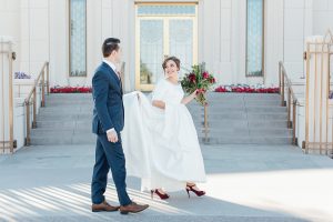 Genevieve + Zach // Gilbert Temple Wedding | Shelby Lea Photography