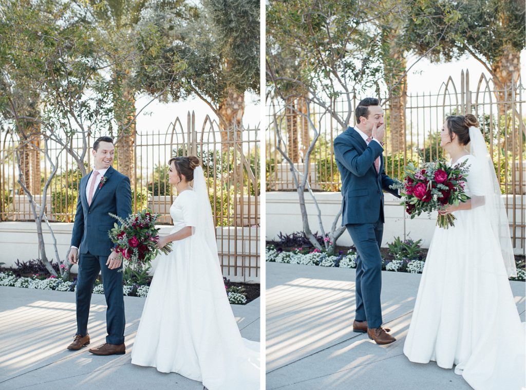 Genevieve + Zach // Gilbert Temple Wedding | Shelby Lea Photography