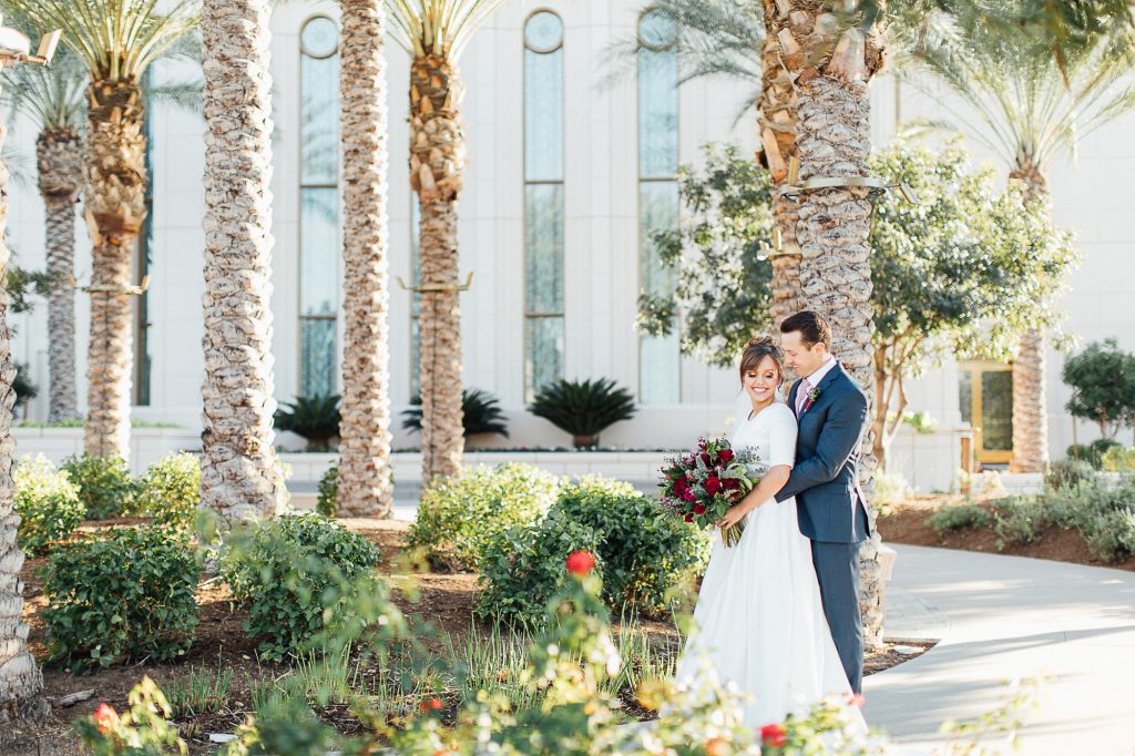 Genevieve + Zach // Gilbert Temple Wedding | Shelby Lea Photography