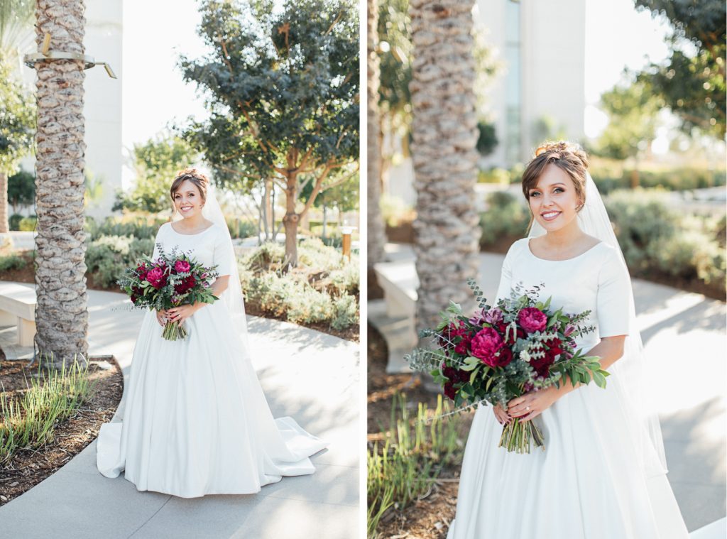 Genevieve + Zach // Gilbert Temple Wedding | Shelby Lea Photography