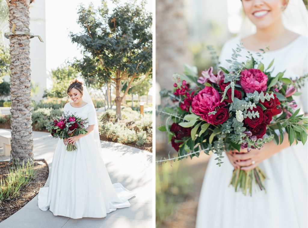 Genevieve + Zach // Gilbert Temple Wedding | Shelby Lea Photography