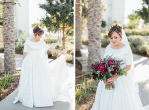 Genevieve + Zach // Gilbert Temple Wedding | Shelby Lea Photography