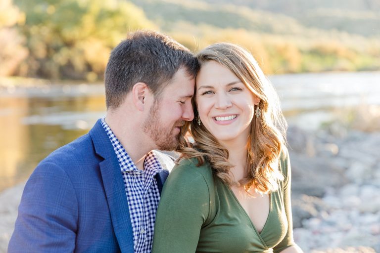 Tegan + Collin // Saguaro Lake Engagement Session | Shelby Lea Photography